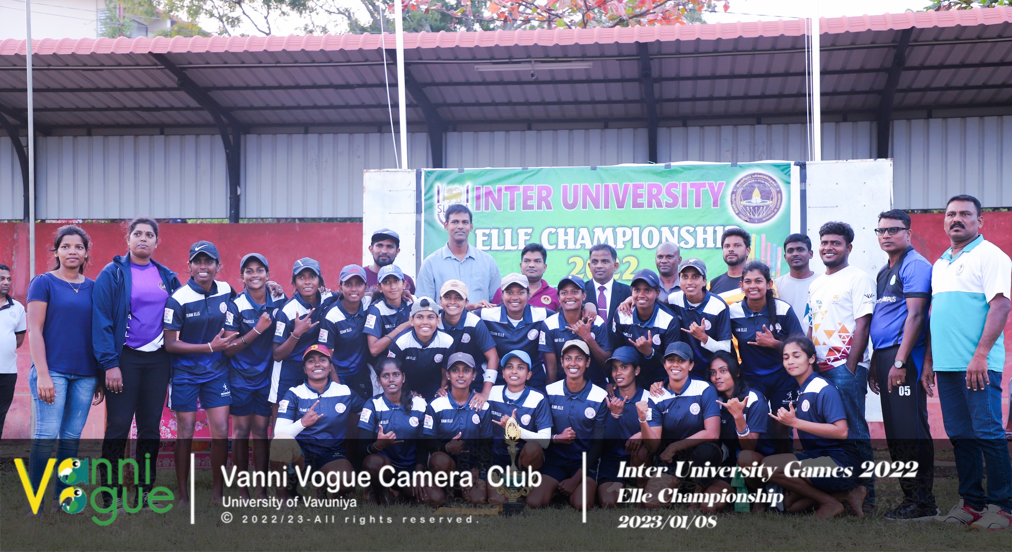 Awarding Ceremony of the SLUSA Interuniversity Elle championship ...